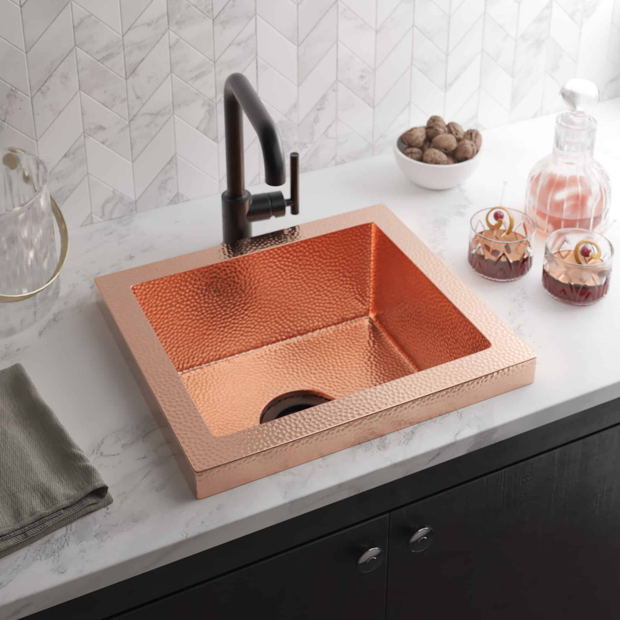Bar Sinks & Prep Sinks | Undermount & Drop-In – Free Ship