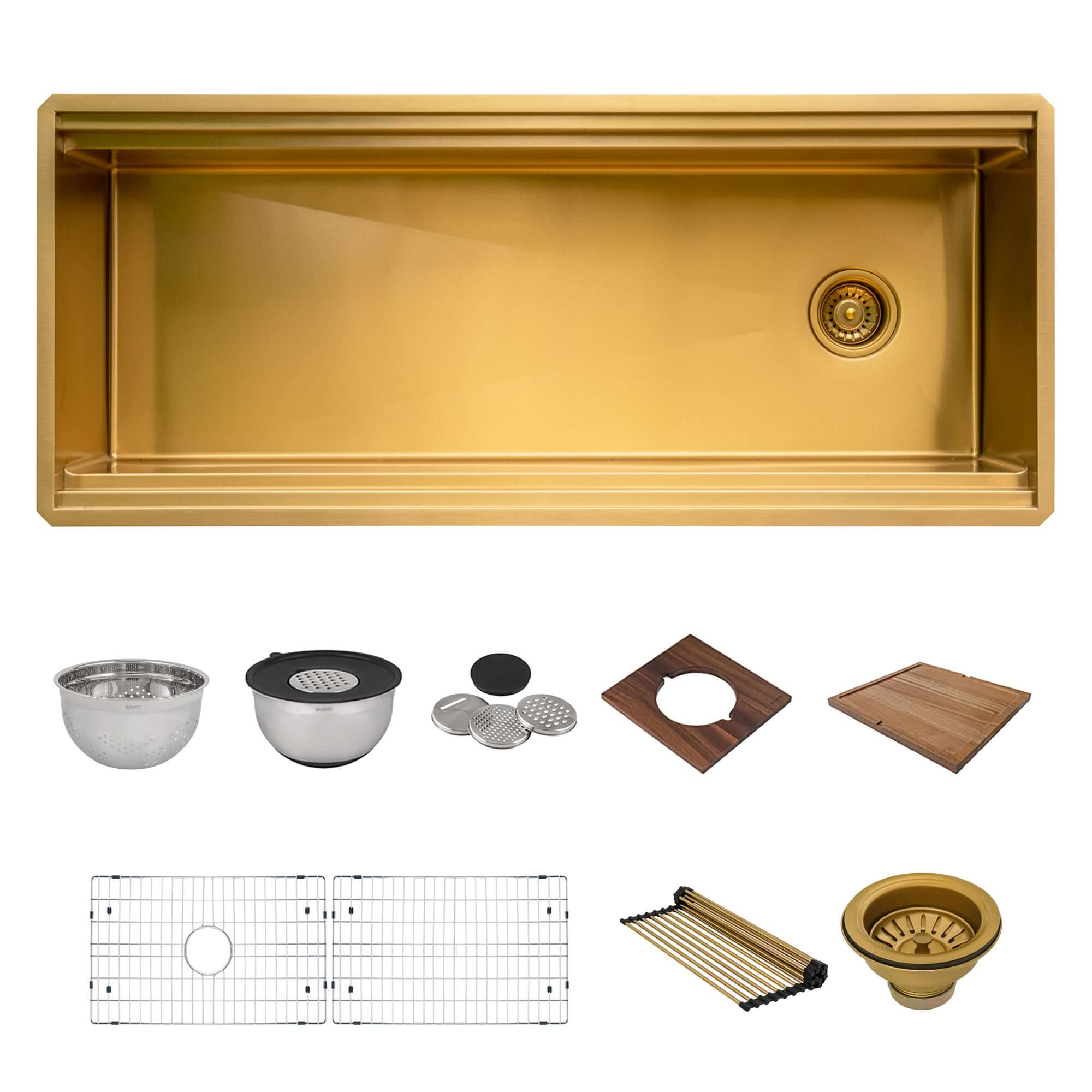 Shop Luxurious Gold Kitchen Sinks @ The Sink Boutique