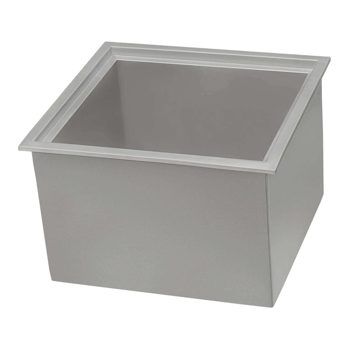 Ruvati Merino Insulated Ice Chest Sink, 21 x 20 inch Outdoor BBQ, Mari