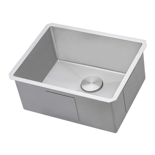 Ruvati 23" x 18" x 12" Deep Laundry Utility Sink Rounded Corners Under