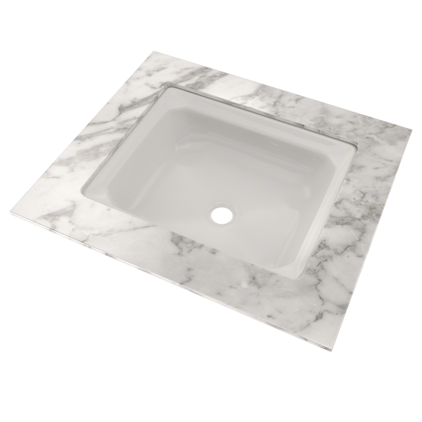 TOTO Guinevere Rectangular Undermount Bathroom Sink with CEFIONTECT, C