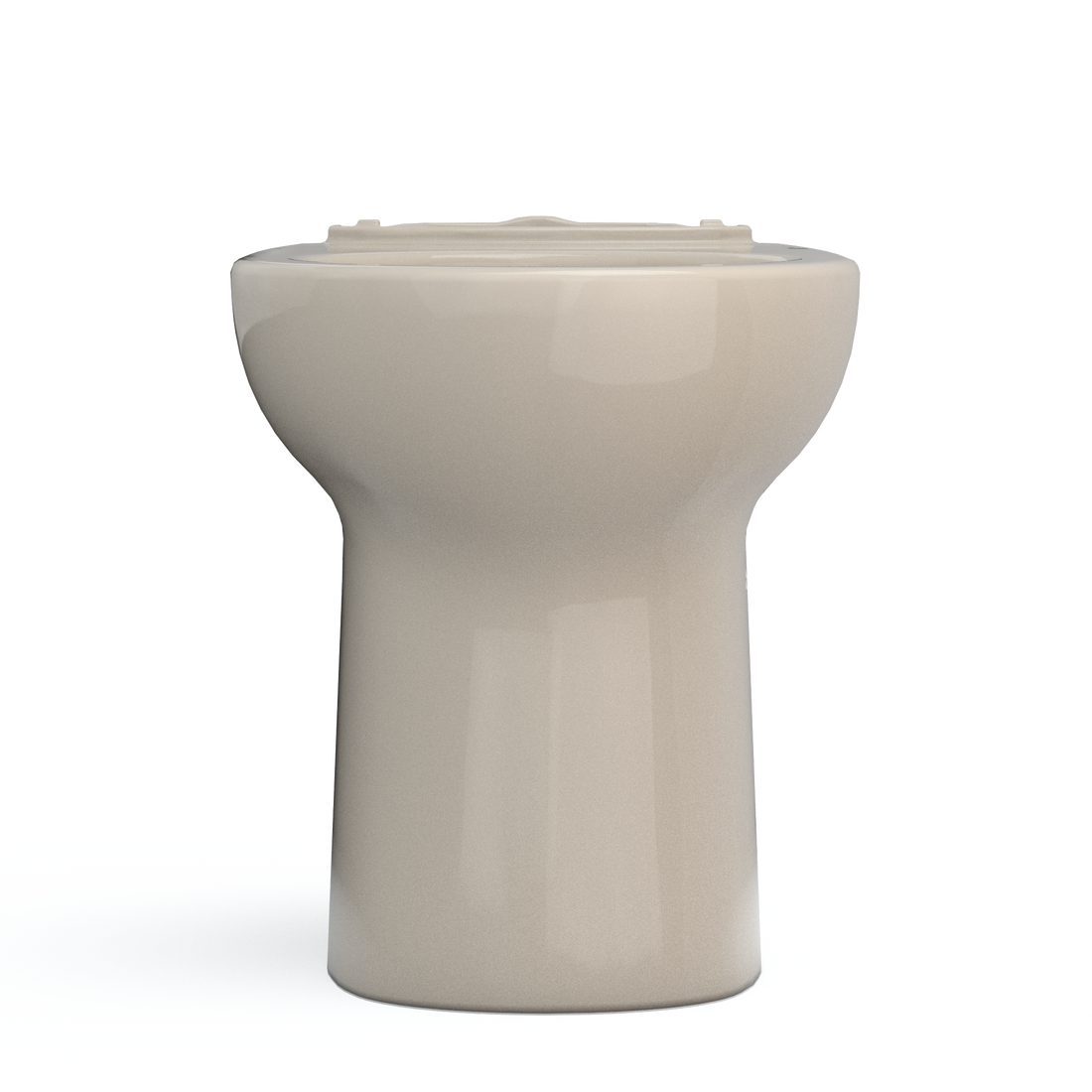 TOTO Drake Round TORNADO FLUSH Toilet Bowl with CEFIONTECT, Bone, Vitr