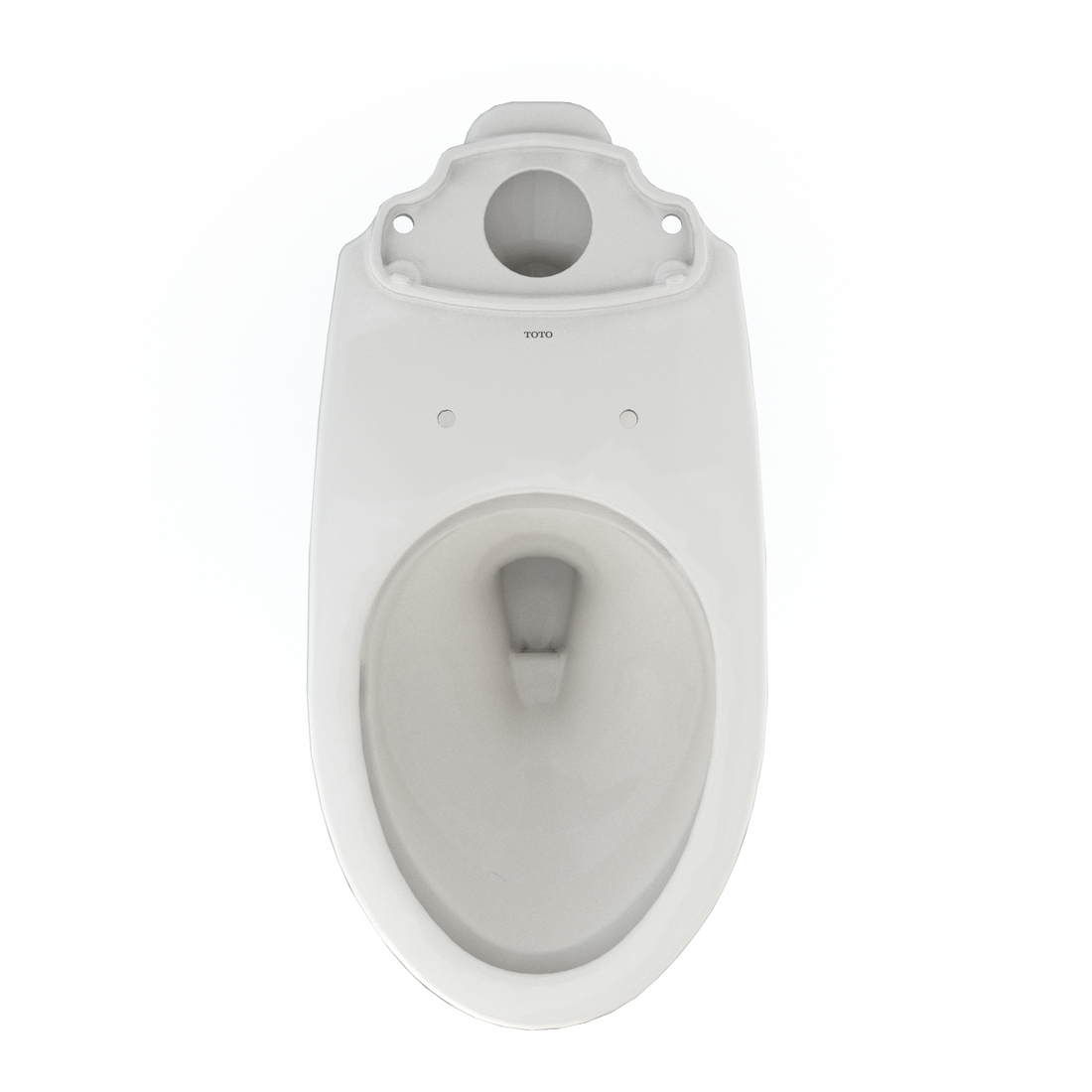 TOTO Drake Elongated TORNADO FLUSH Toilet Bowl with CEFIONTECT, Coloni