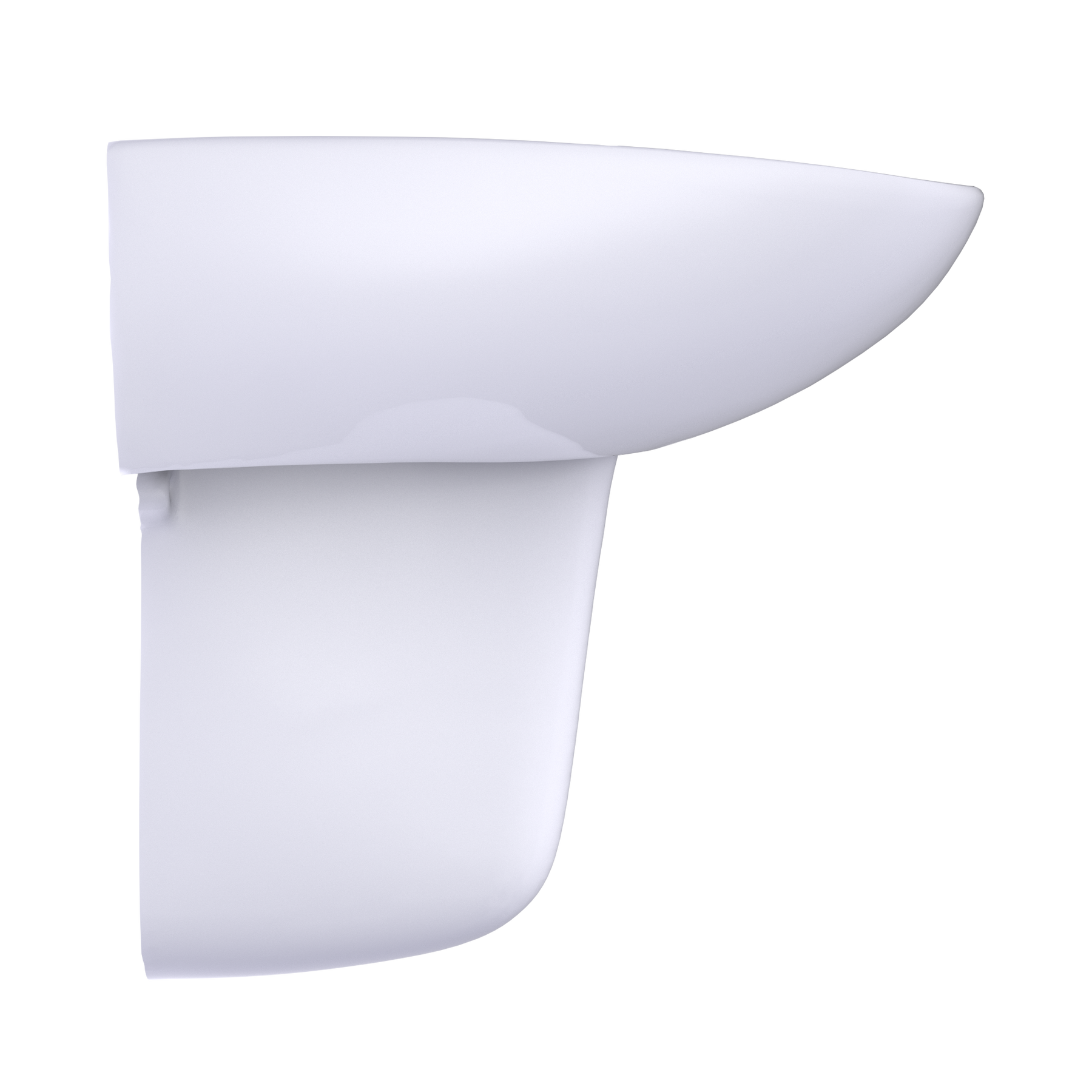 TOTO Prominence Oval Wall-Mount Bathroom Sink with CeFiONtect and Shro