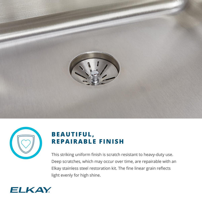 Elkay Lustertone Classic 54" Drop In/Topmount Stainless Steel Kitchen