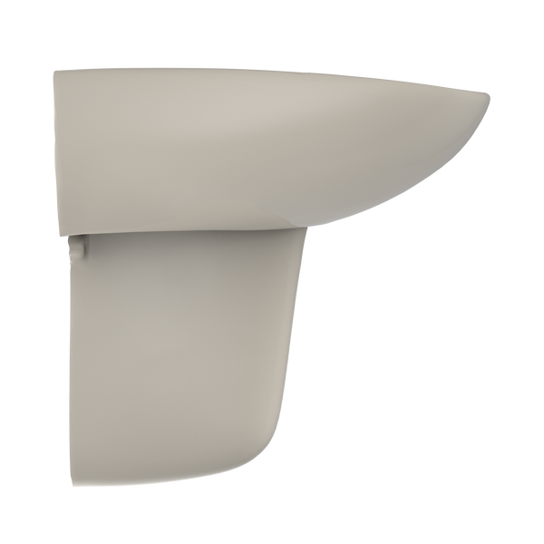 TOTO Prominence Oval Wall-Mount Bathroom Sink with CEFIONTECT and Shro