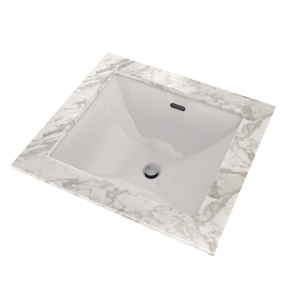 TOTO Legato Rectangular Undermount Bathroom Sink with CEFIONTECT, Colo