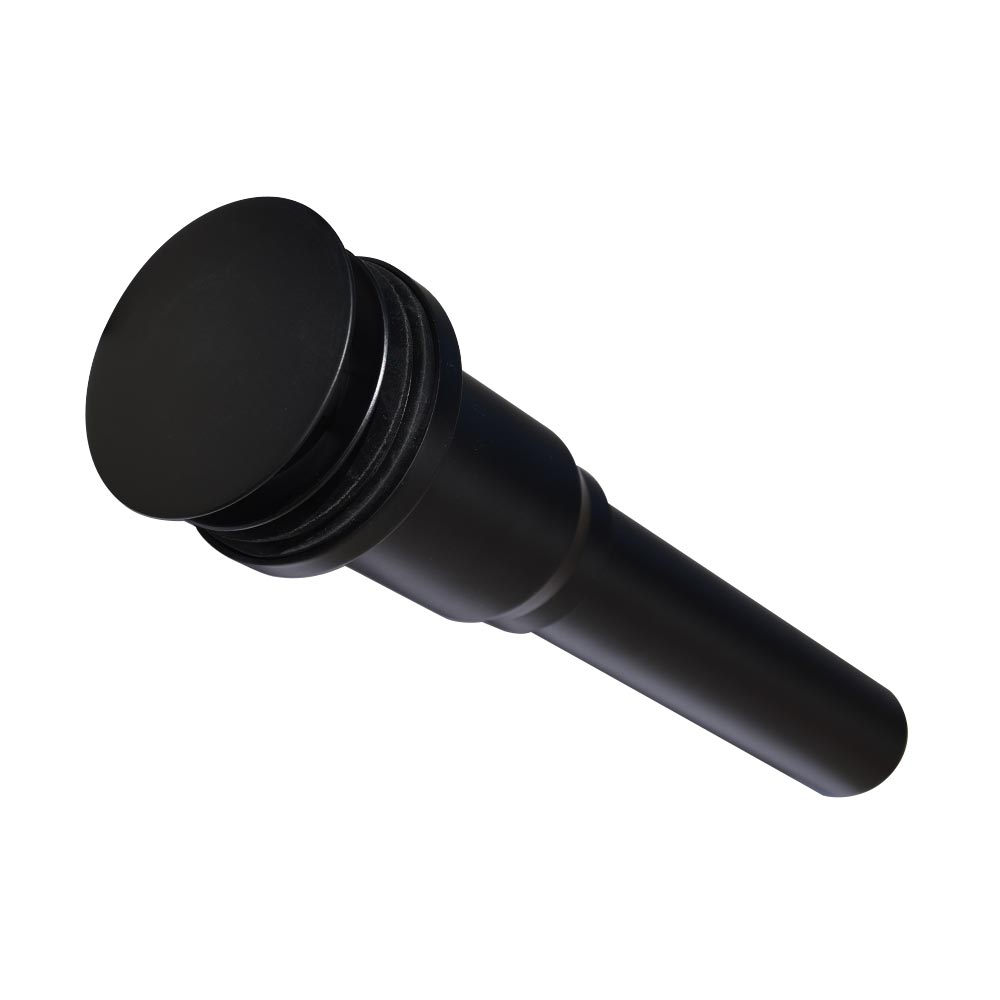 Native Trails 1.5" Dome Drain in Matte Black, DR120-MB