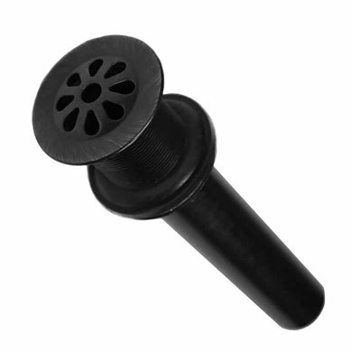 Native Trails 1.5" Teardrop Drain in Matte Black, DR150-MB