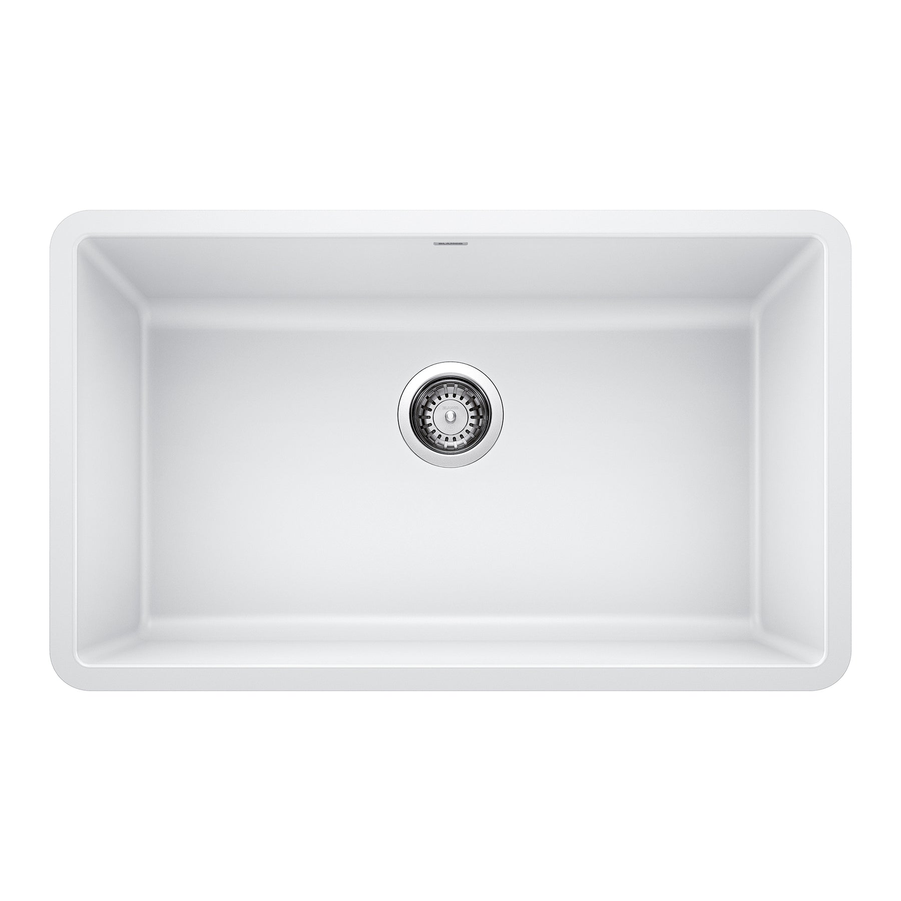Blanco Precis 30" Undermount Granite Composite Kitchen Sink, Silgranit