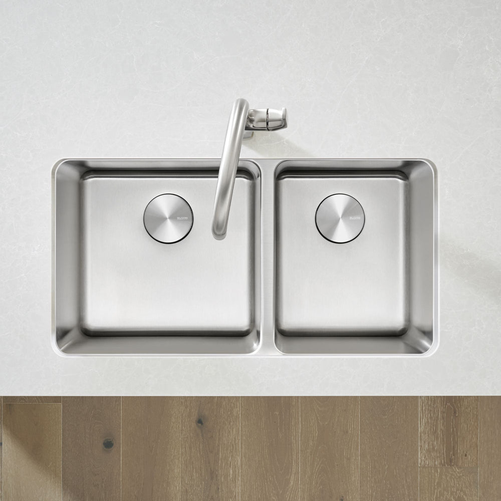 Blanco Formera 33" Undermount Stainless Steel Kitchen Sink, 60/40 Doub