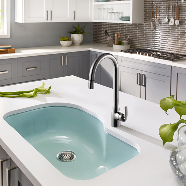 Houzer Cora Pull Down Faucet, CeraDox, Polished Chrome, CORPD-569-PC