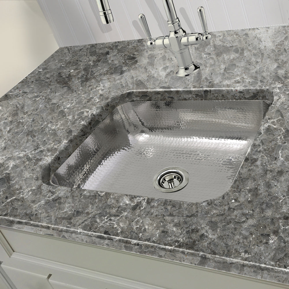 Nantucket Sinks Brightwork Home 18" Stainless Steel Bar Sink, RES