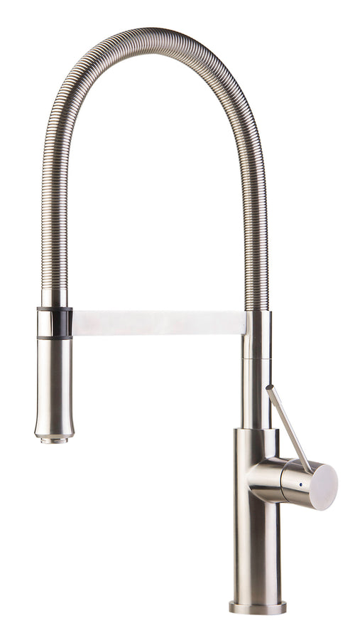 ALFI Brushed Gooseneck Single Hole Faucet, AB2015